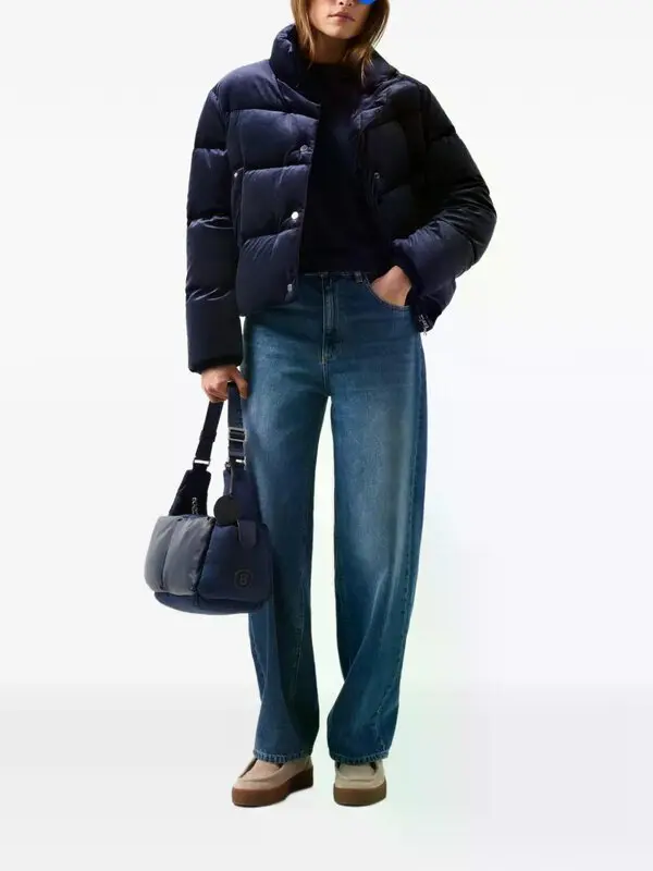 Bogner Oliva Velvet-finish Puffer Jacket