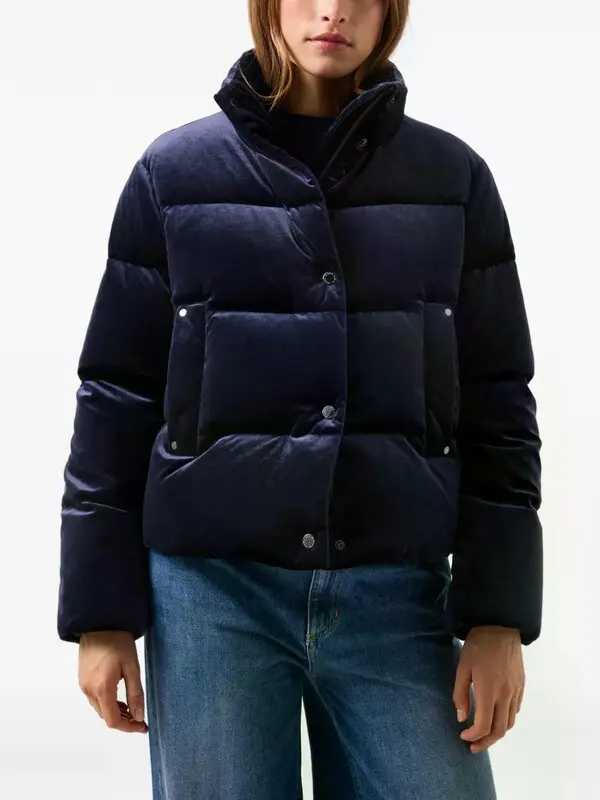 Bogner Oliva Velvet-finish Puffer Jacket
