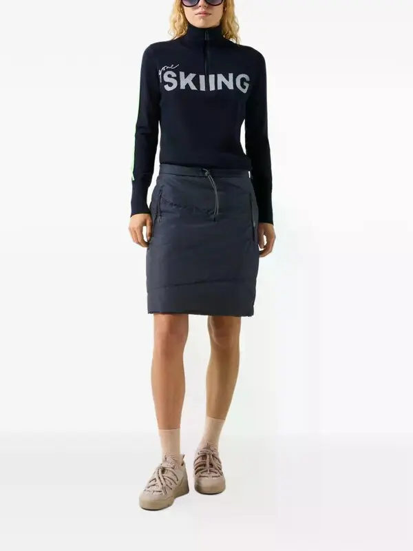 Bogner Belva Quilted Mini Skirt