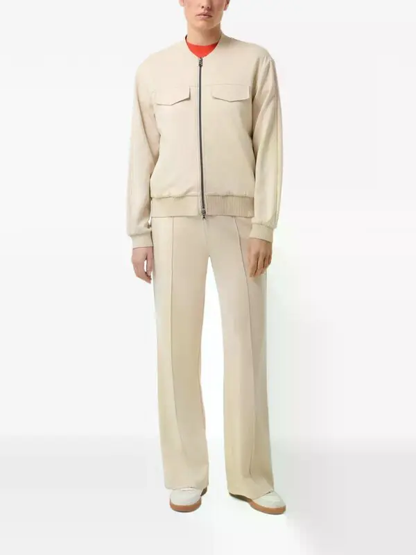 Bogner Nika Logo-tape Bomber Jacket