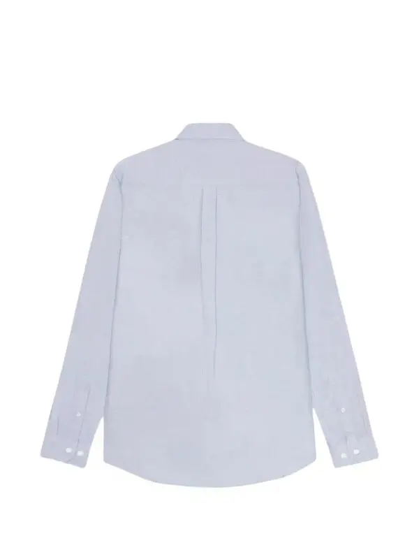 LES DEUX Embroidered-logo Button-down Shirt