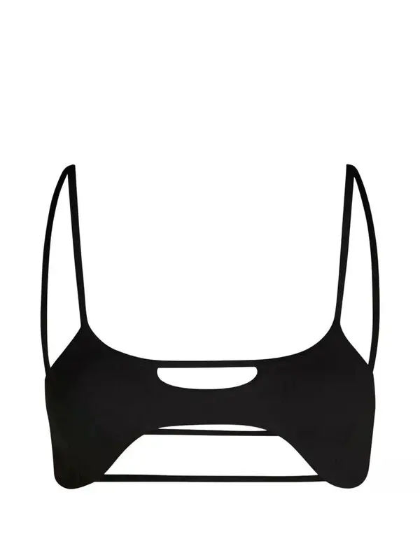 Gauge81 Frias Cut-out Bra Top - Black