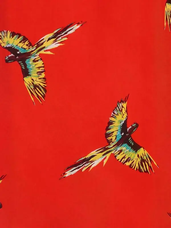 Diane Von Furstenberg Bird-print Mini Dress