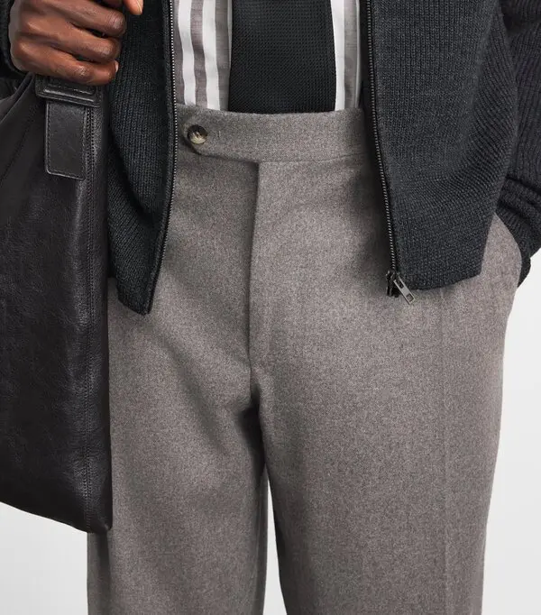 Isaia Wool Sanita Trousers