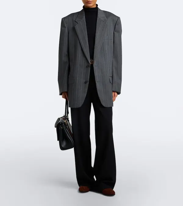 Gucci Jordaan Horsebit Gg Suede Loafers