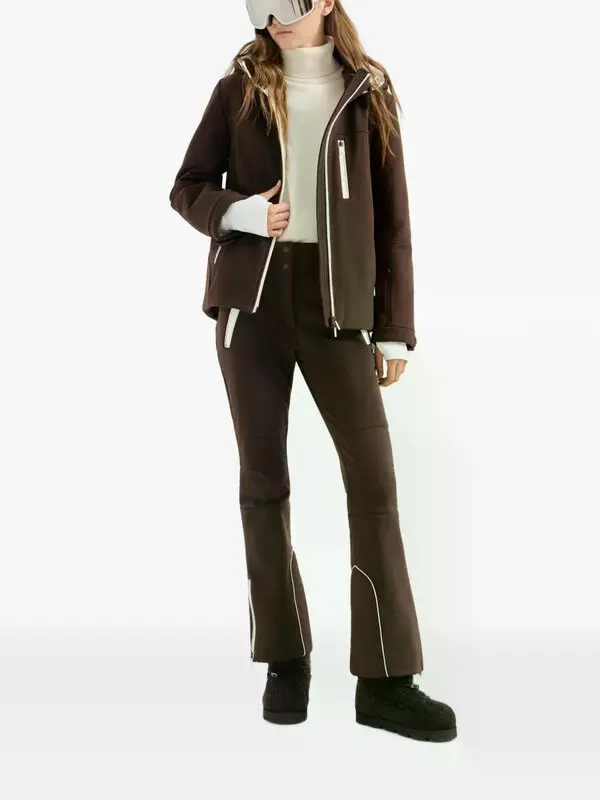 Brunello Cucinelli Bonded Techno Fabric Hooded Mountain Jacket With Thermore® Padding