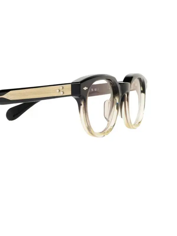JACQUES MARIE MAGE Matsu Geometric-frame Glasses