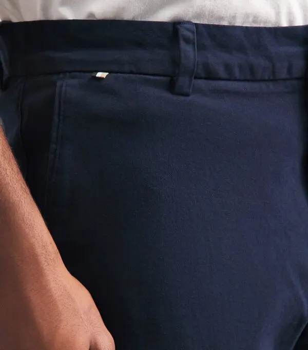 BOSS Stretch-cotton Kane Trousers