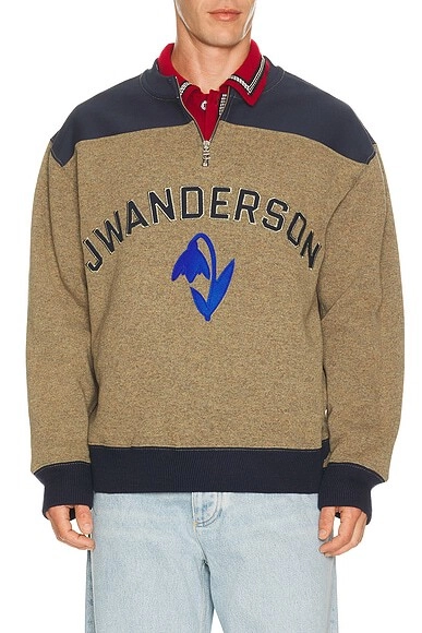 JW Anderson Half Zip Sweatshirt
