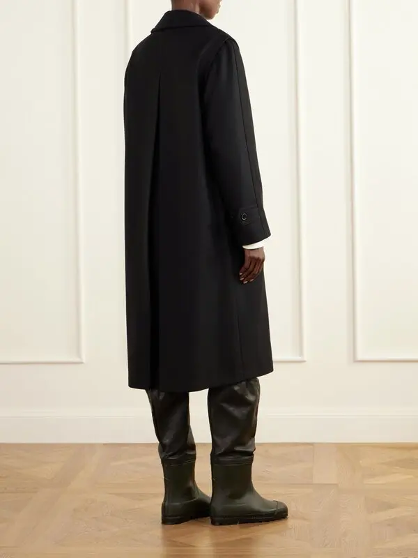 RIER Loden Felted Virgin Wool Coat