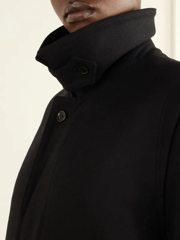 RIER Loden Felted Virgin Wool Coat
