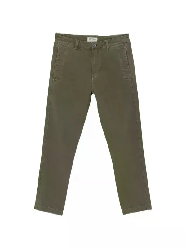 MURPHY&NYE Logo-print Pocket Trousers - Green