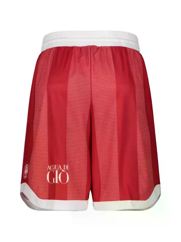 EA7 Graphic-print Track Shorts