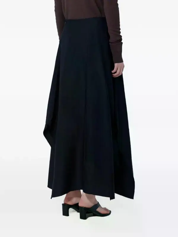 Studio Nicholson Asymmetric-hem Skirt