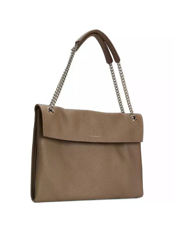 Orciani Midi Venus Soft Grained Leather Shoulder Bag