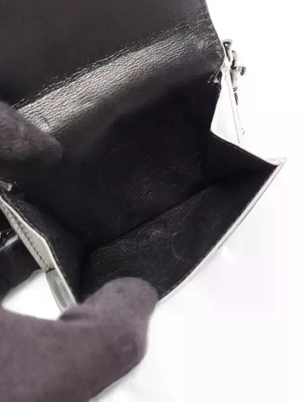 Balenciaga 2000s Cash Mini Chain Wallet
