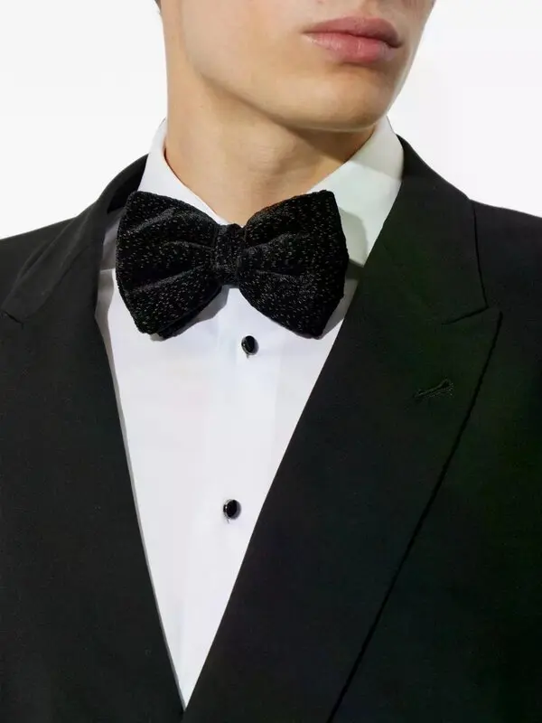 Giorgio Armani Velvet Bow Tie