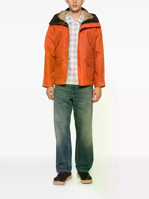 CECCARELLI Hooded Multi-pocket Coat