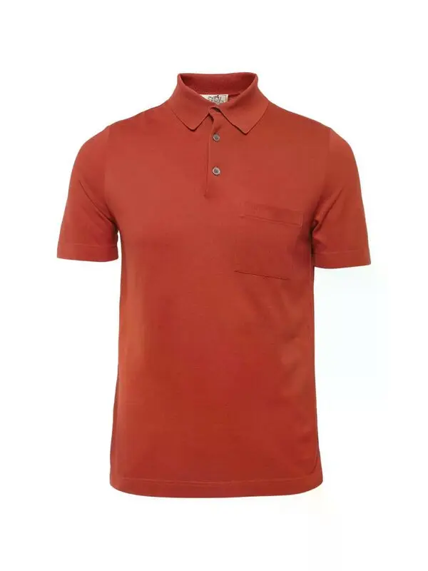Hermès Embroidered H Pique Polo Shirt