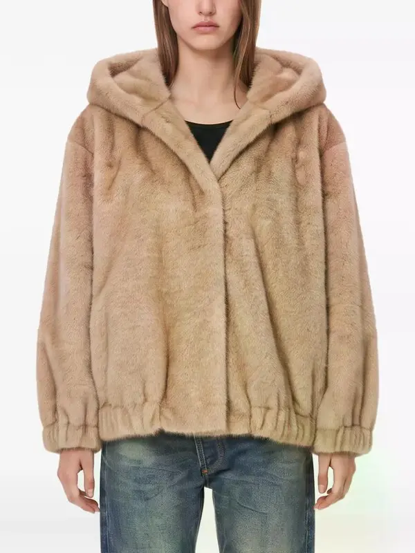 Antonelli Firenze Faux-fur Hooded Jacket