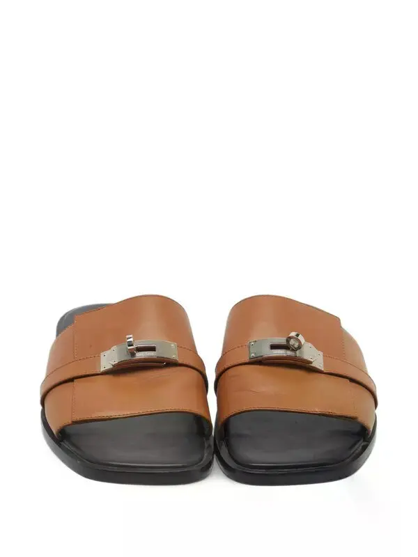 Hermès Gabriel Turn-lock Sandals