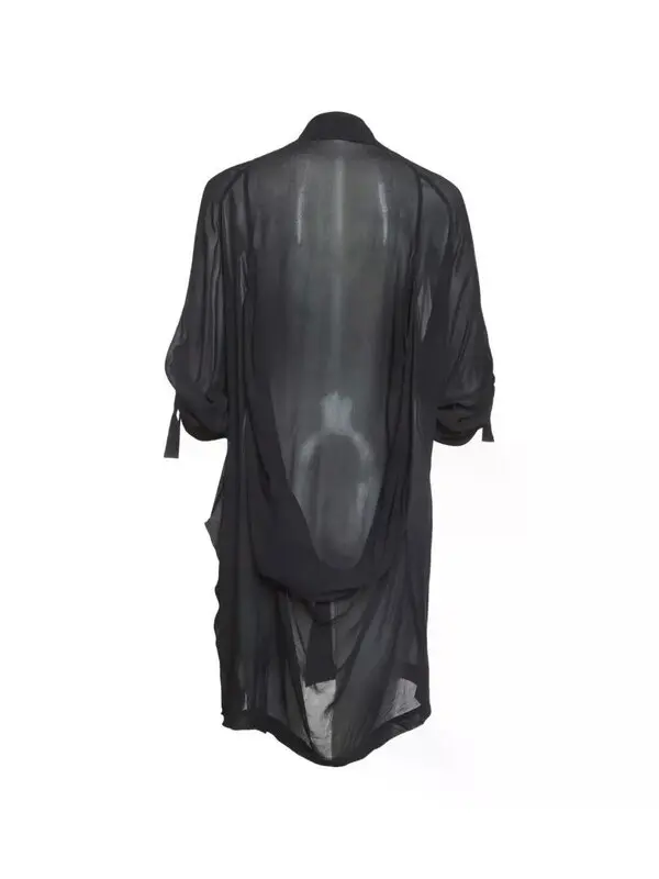 ALLSAINTS Dessert Sheer Dress - Black