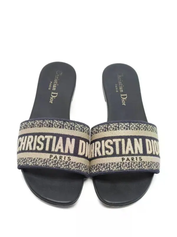 Dior Dway Canvas Sandals