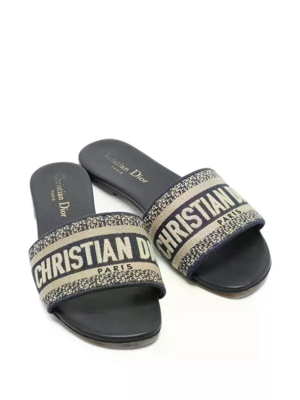 Dior Dway Canvas Sandals