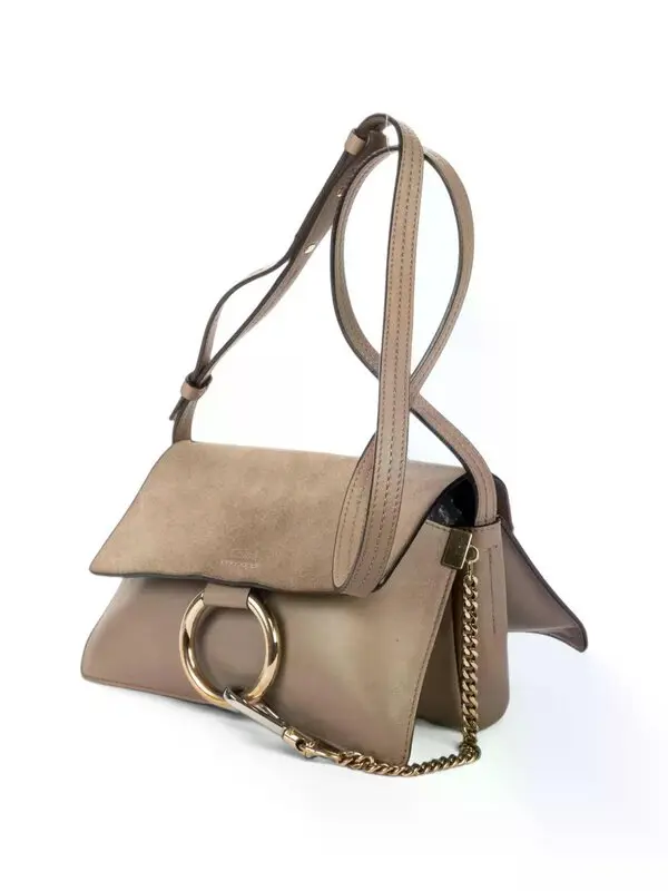 Chloé Small Faye Shoulder Bag - Neutrals