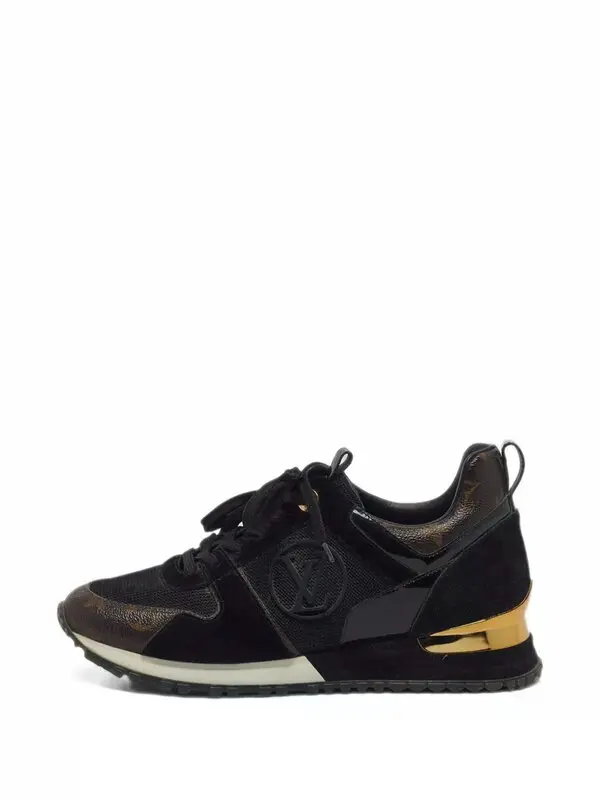 LOUIS VUITTON Run Away Monogram Lace-up Sneakers