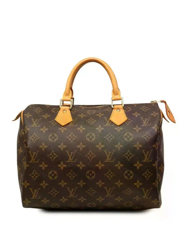 LOUIS VUITTON 2002 Monogram Speedy 30 Boston Bag