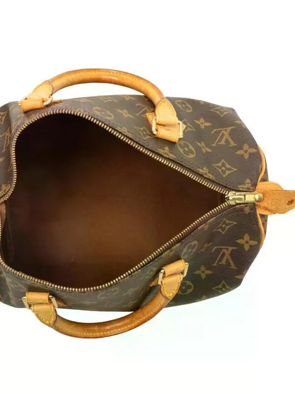 LOUIS VUITTON 2002 Monogram Speedy 30 Boston Bag