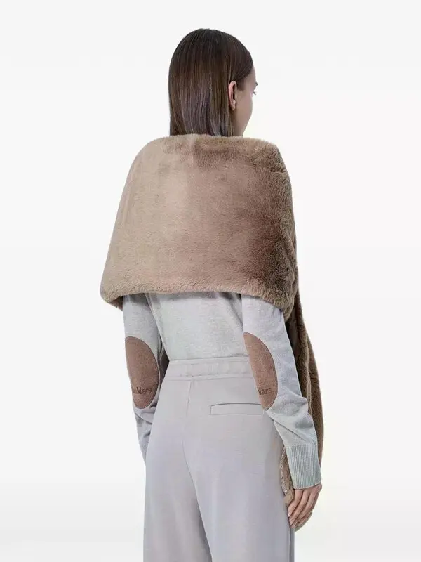 Max Mara Faux-fur Wrap Stole