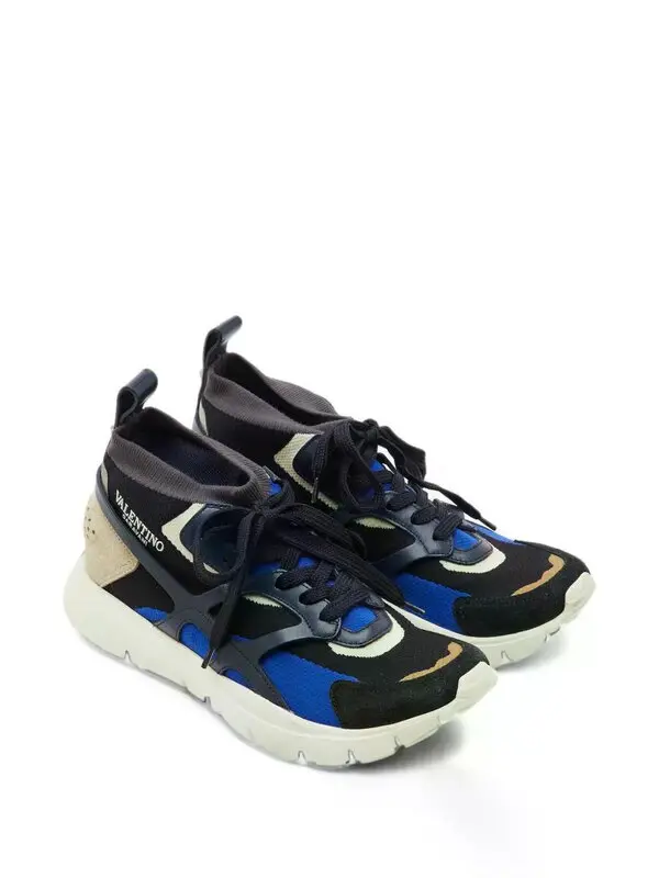Valentino Garavani Sound High Knit Sneakers