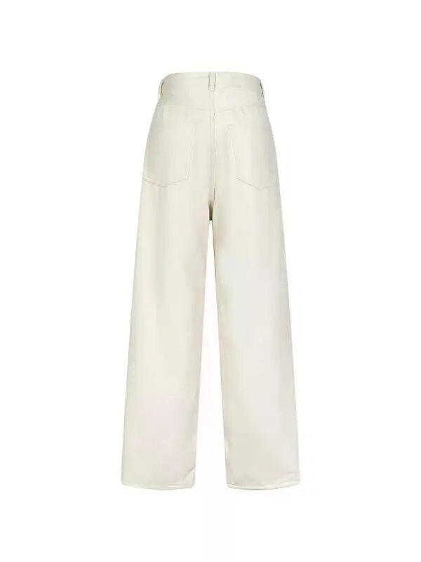 Auralee Silk Nep Belt-loop Trousers