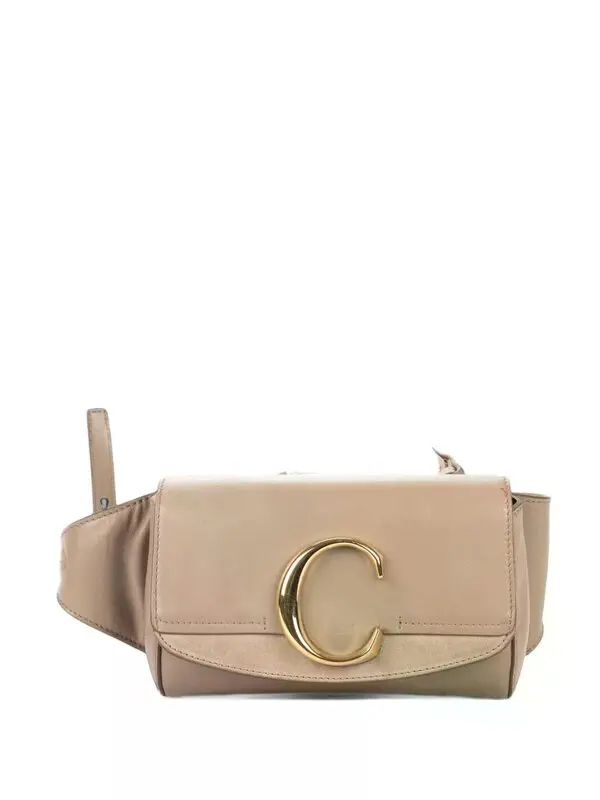 Chloé C Belt Shoulder Bag - Neutrals