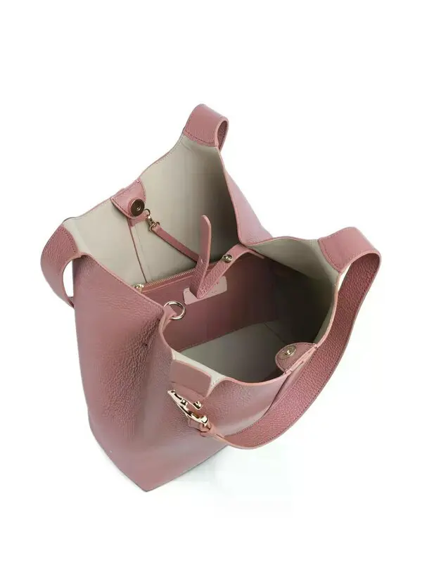 COCCINELLE C-easy Grained-leather Shoulder Bag