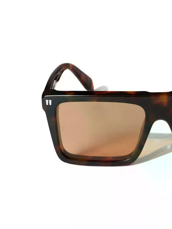 Off-White Bridgeport Orange Lens Sunglasses