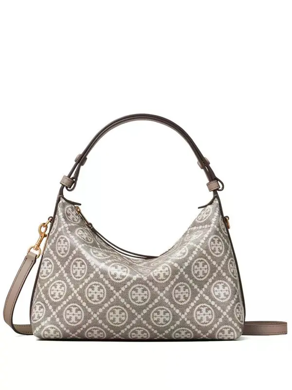 Tory Burch T-monogram Mellow Shoulder Bag - Neutrals