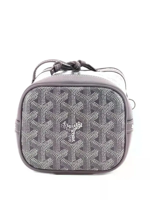 Goyard Petit Flot Coated Canvas Mini Bucket Bag