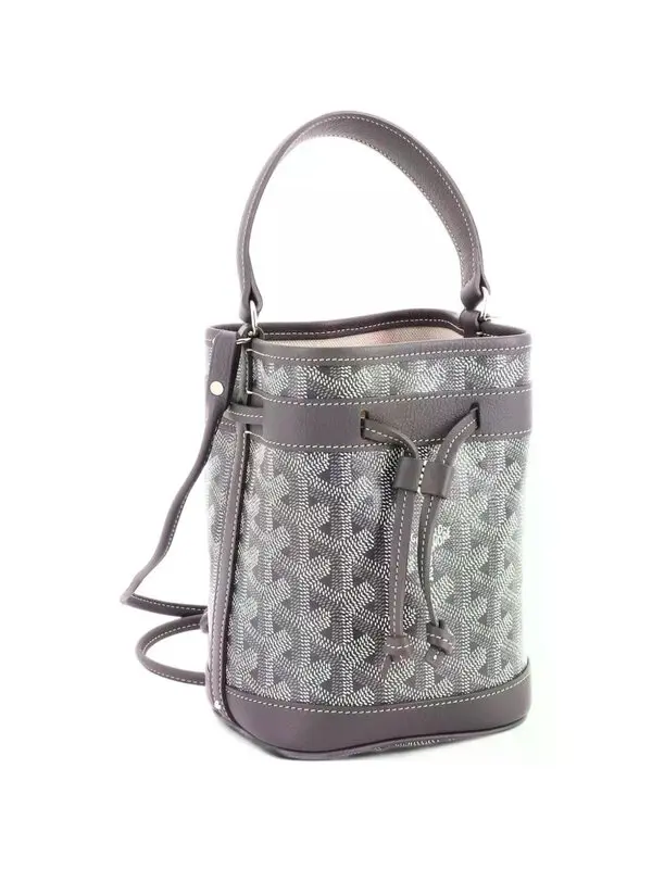 Goyard Petit Flot Coated Canvas Mini Bucket Bag