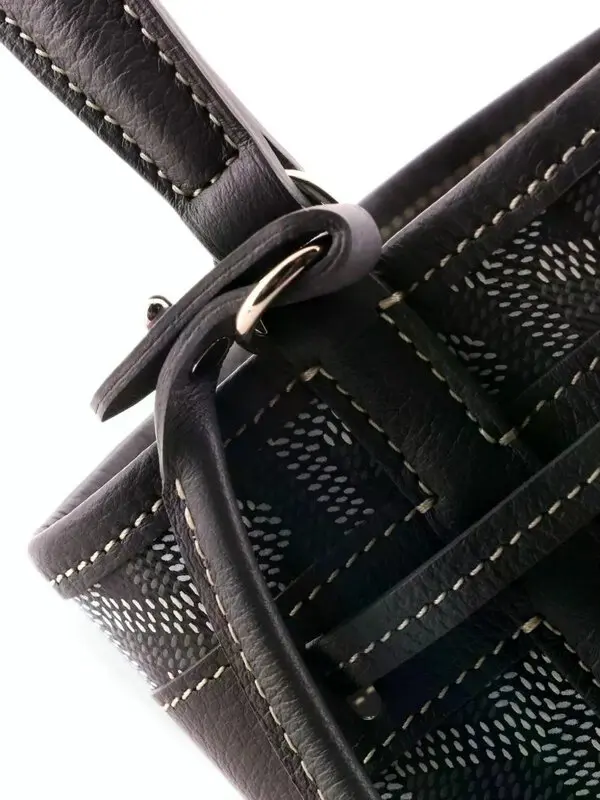 Goyard Petit Flot Coated Canvas Mini Bucket Bag