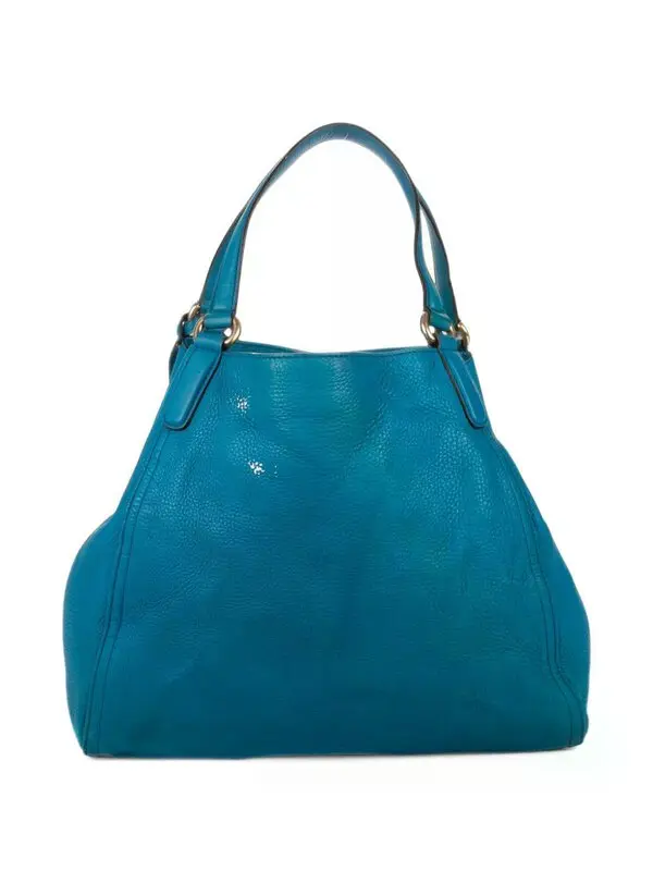Gucci Small Soho Tassel Tote Bag - Blue