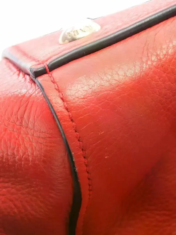 Prada 2000s Vitello Phenix Leather Tote Bag