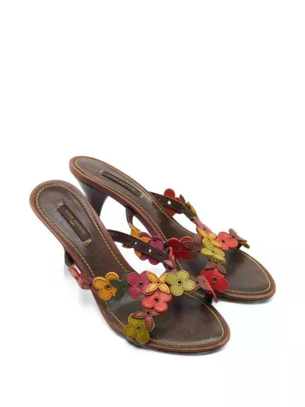 LOUIS VUITTON Idylle Blossom Floral Sandals