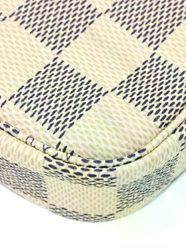 LOUIS VUITTON Mini Damier Azur Pochette Accessoires Handbag