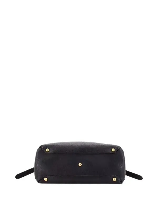 Burberry Camberley Top Handle Bag Leather Medium Satchel