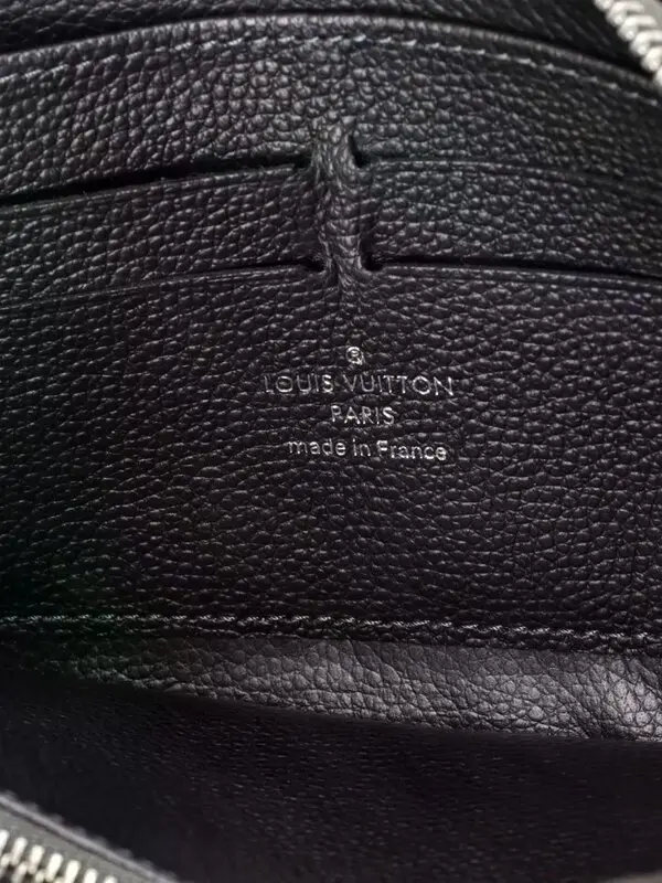 LOUIS VUITTON Zippy Wallet Studded Monogram Empreinte Leather Small Wallets