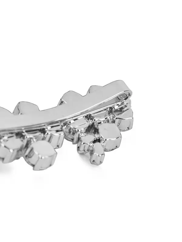 Simone Rocha Mini Hellebore Crystal-embellished Hair Cli