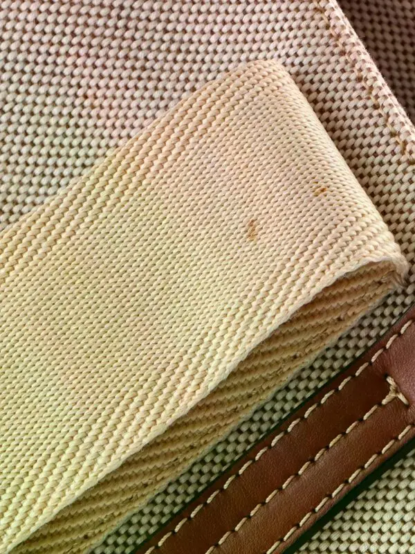 Chloé Woody Canvas With Leather Medium Tote Bag